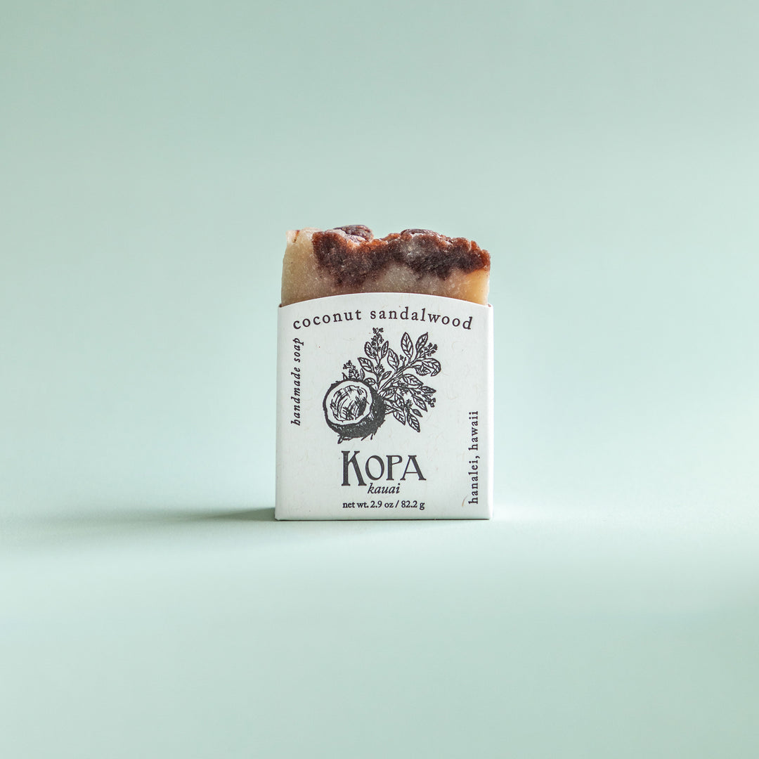 Kopa Kauai Coconut Sandalwood Classic Soap – Kopa Kauai Soap Co.
